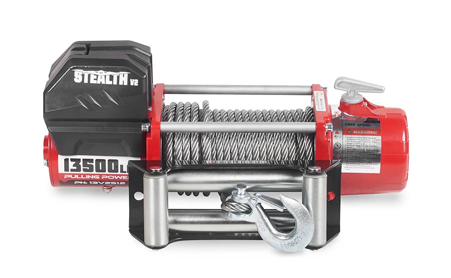 Stealth 13500lb Winch | Warrior Winches