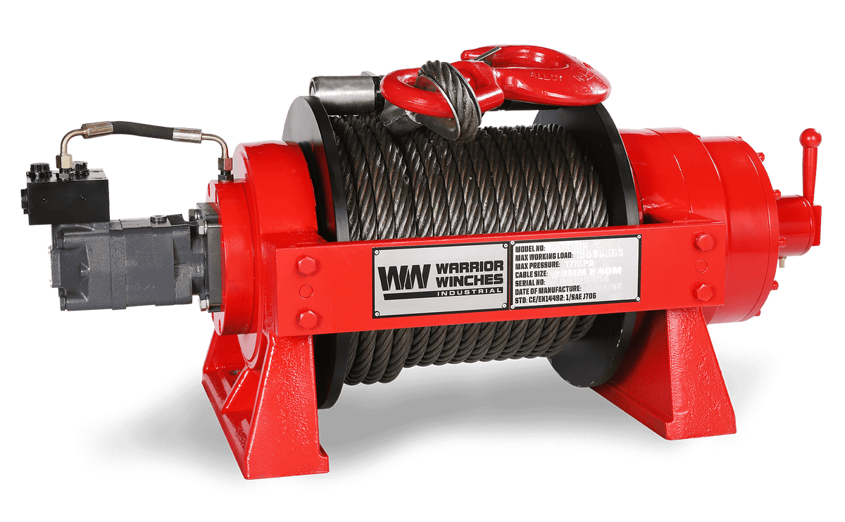 Winches for Commercial Trailers | Warrior Winches