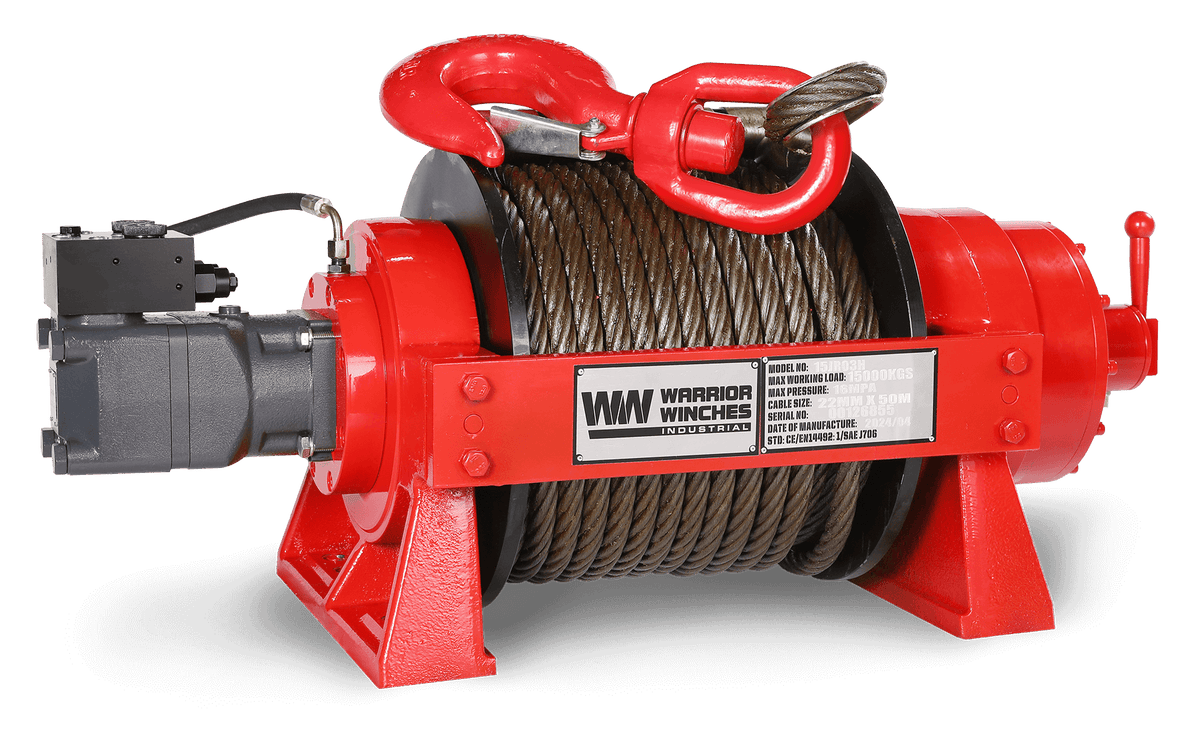 Winches for Commercial Trailers | Warrior Winches