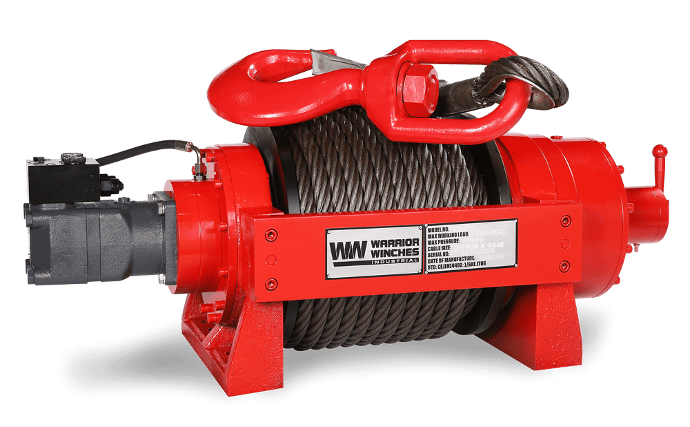 Industrial Hydraulic Winches | Warrior Winches