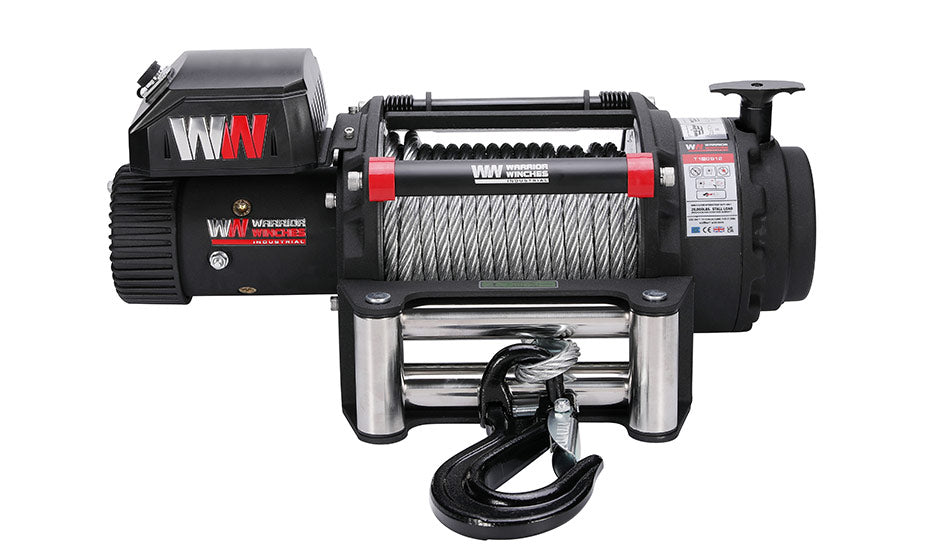 T1000 18,000lb Severe Duty 12v Electric Winches | Warrior Winches