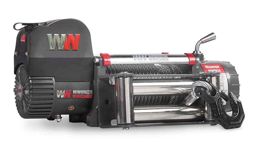 Samurai 10,000lb 12v Electric Winch | Warrior Winches